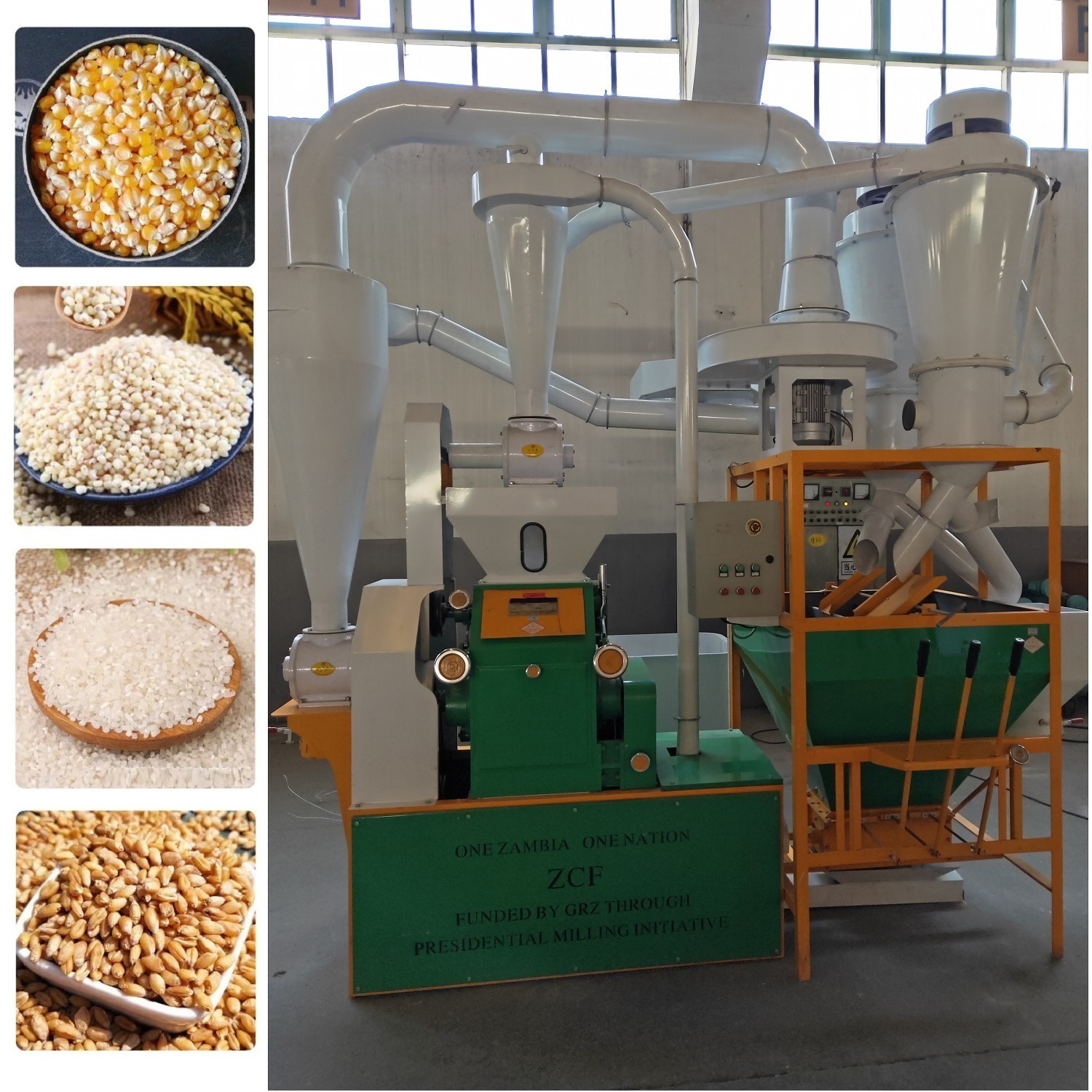6FTS-3 Small Complete Maize Flour Mill Plant - Buy Flour Mill, Maize ...