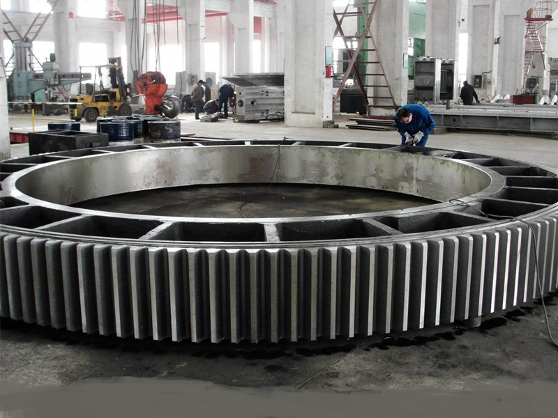 Large Diameter Spur Gear Ring Segment - Buy gear ring, gear ring ...